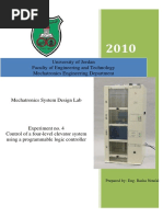 The LogixPro Elevator Simulation | PDF | Elevator | Simulation