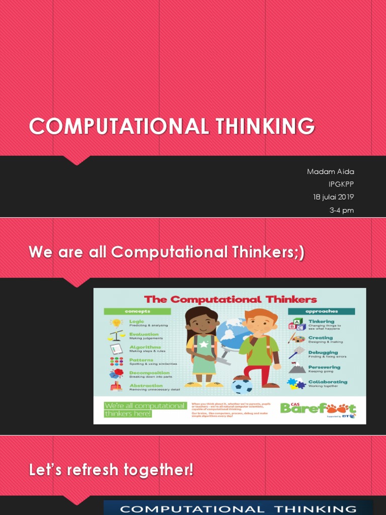 Computational Thinking | PDF