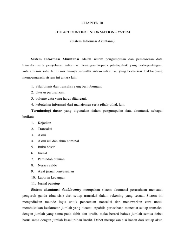 Sistem Informasi Akuntansi | PDF