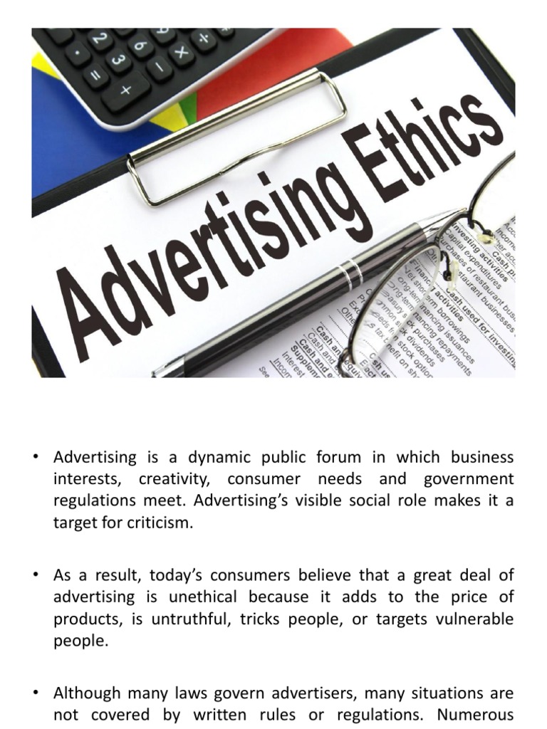 Ethical Issues in Advertising | PDF | Advertising | Stereotypes