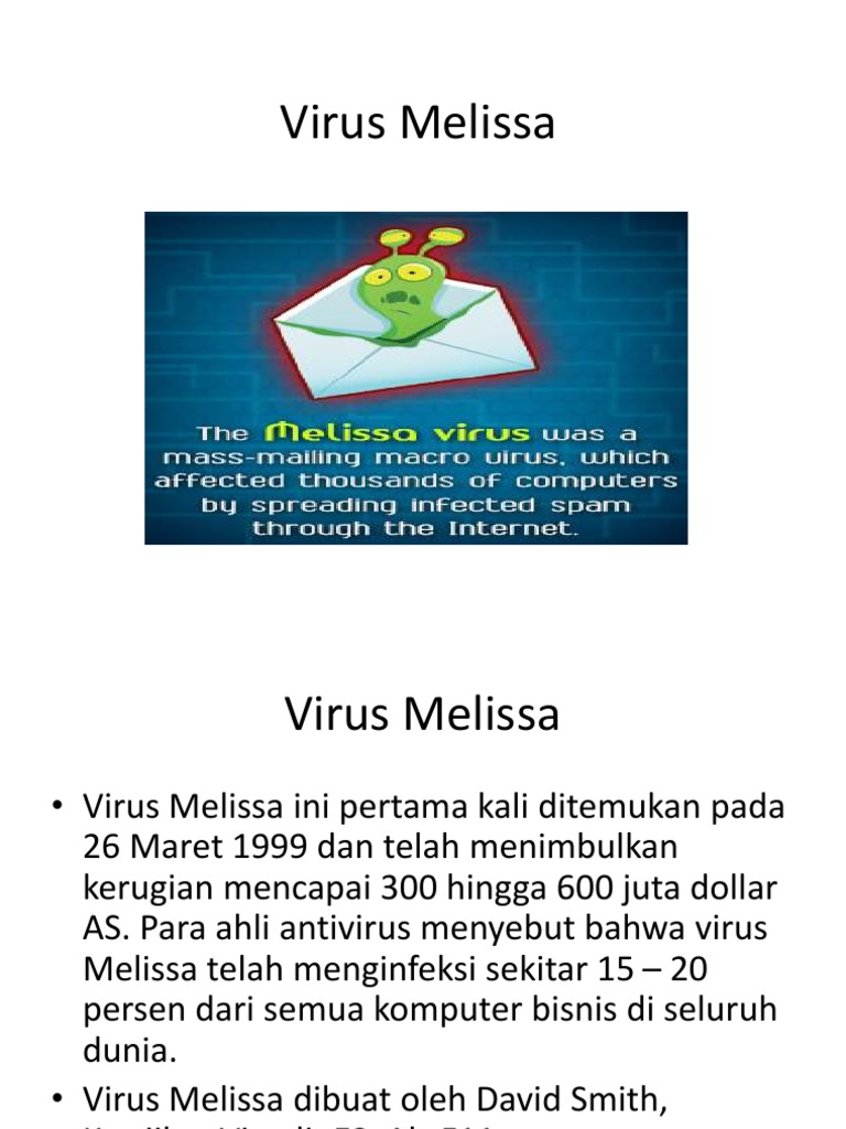 Virus Melissa | PDF