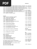 Daftar Kode Penyakit BPJS | PDF