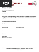 Letter of Request Sportsfest | PDF | Sports | Leisure