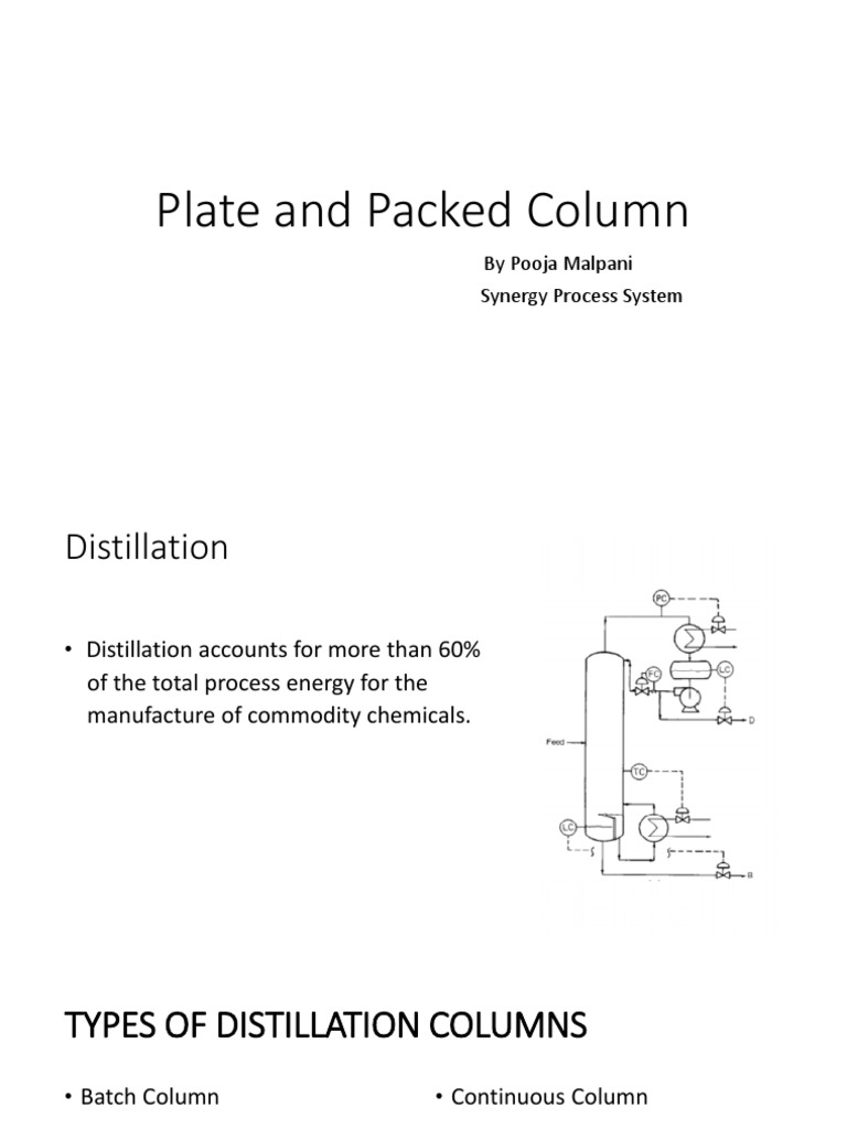 Plate vs Packed: Understanding Distillation Column Types | PDF