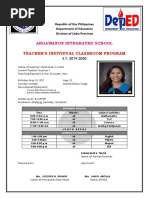 NLC Class Program | PDF