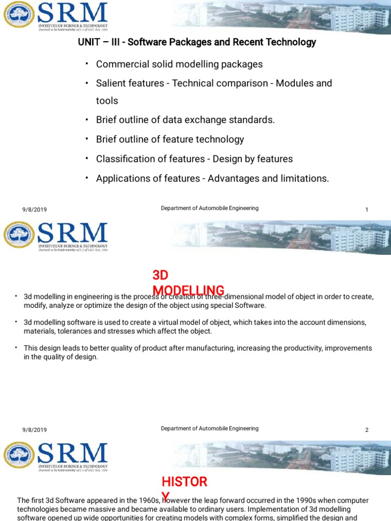 Cad Unit - 3 | PDF | 3 D Computer Graphics | 3 D Modeling