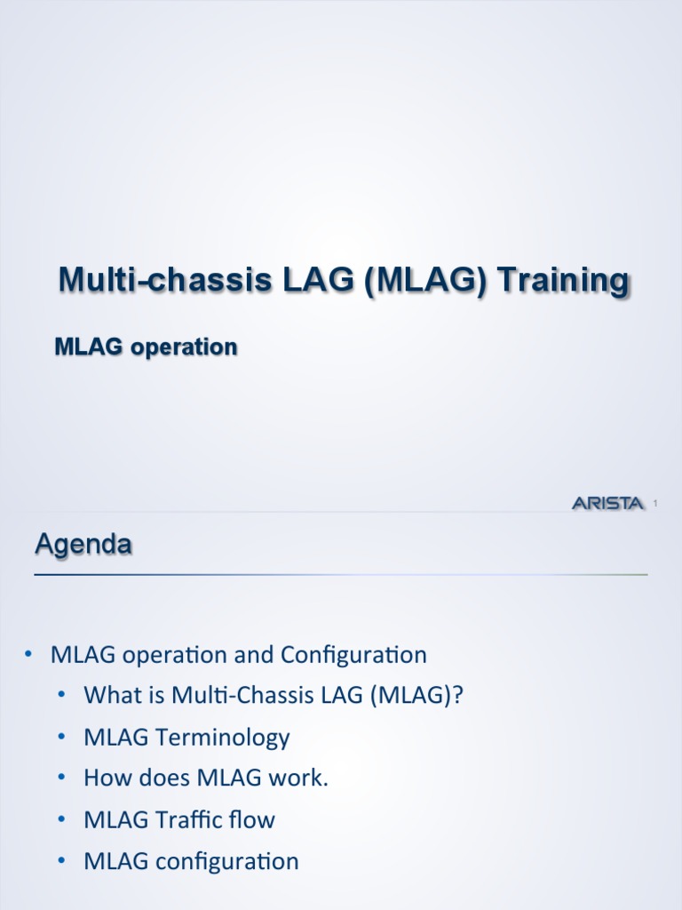 Arista MLAG-training PDF | PDF | Network Switch | Network Topology