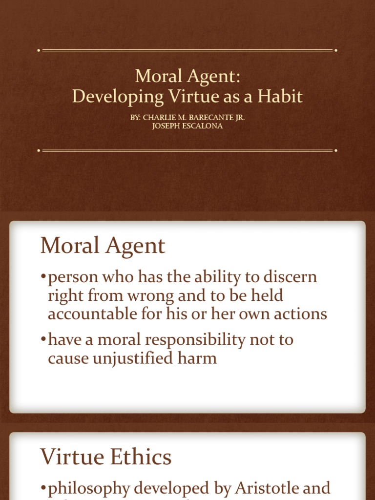 Moral Agent | PDF