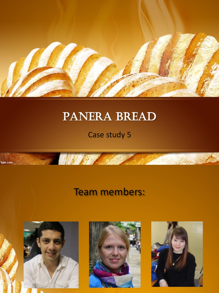Panera Bread: Case Study 5 | PDF | Restaurants | Lunch