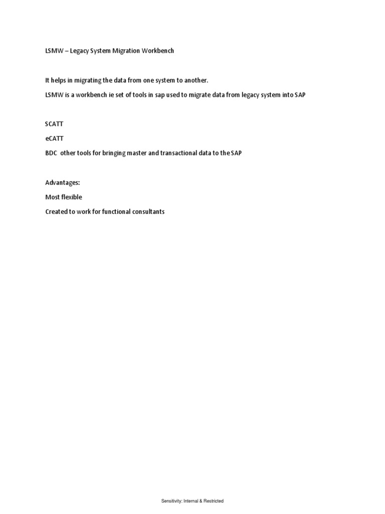 Sensitivity: Internal & Restricted | PDF