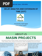 EoT Claim Template For Contractors | PDF | Business