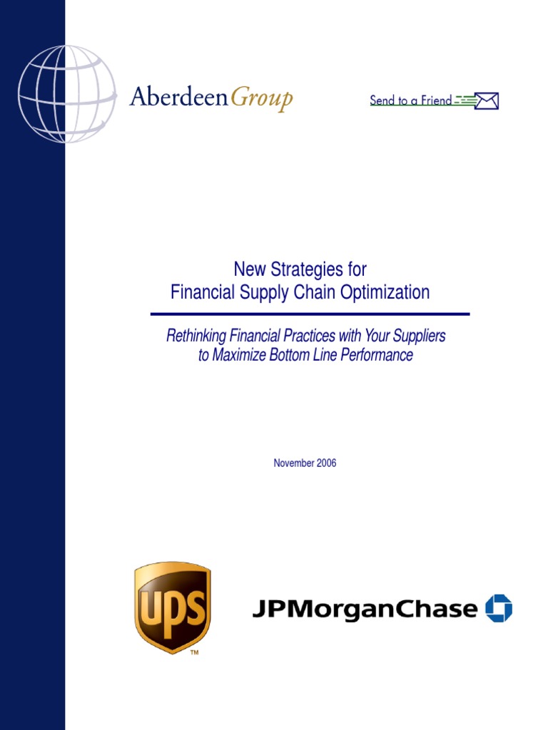 SC Finance JP Morgan PDF | PDF | Factoring (Finance) | Supply Chain