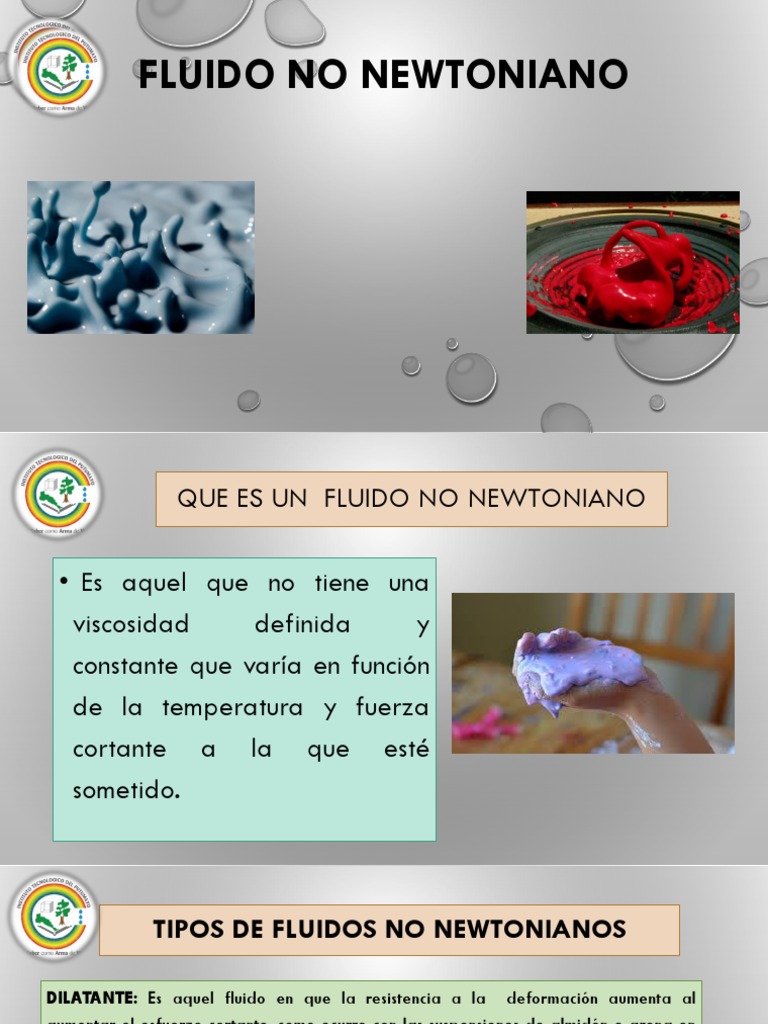 Fluido No Newtoniano | PDF