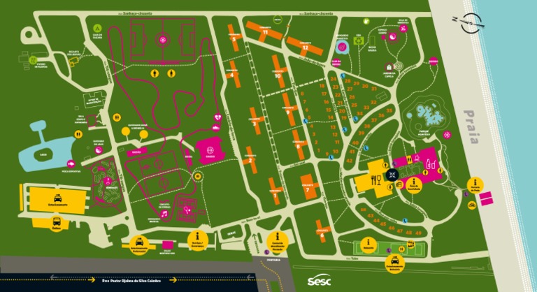 Mapa Sesc Bertioga Novo | PDF
