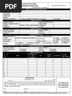 25.NFBS Application Form | PDF | Death Certificate | Birth Certificate