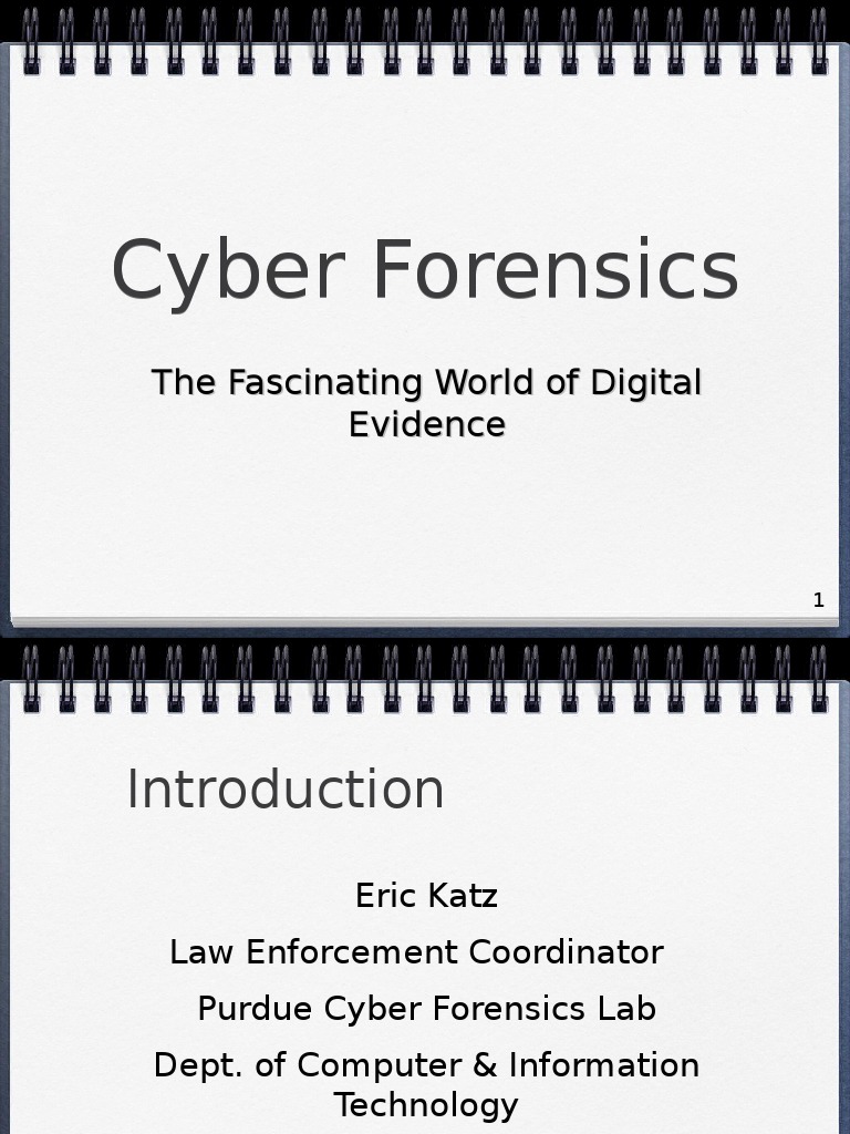 Introduction to Cyber Forensics | PDF | Computer Forensics | Digital ...