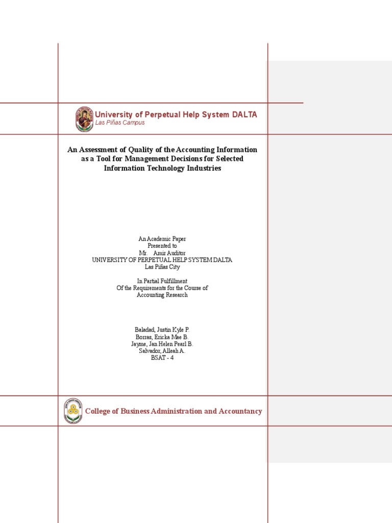 Accounting Research | PDF | Survey Methodology | Data Analysis