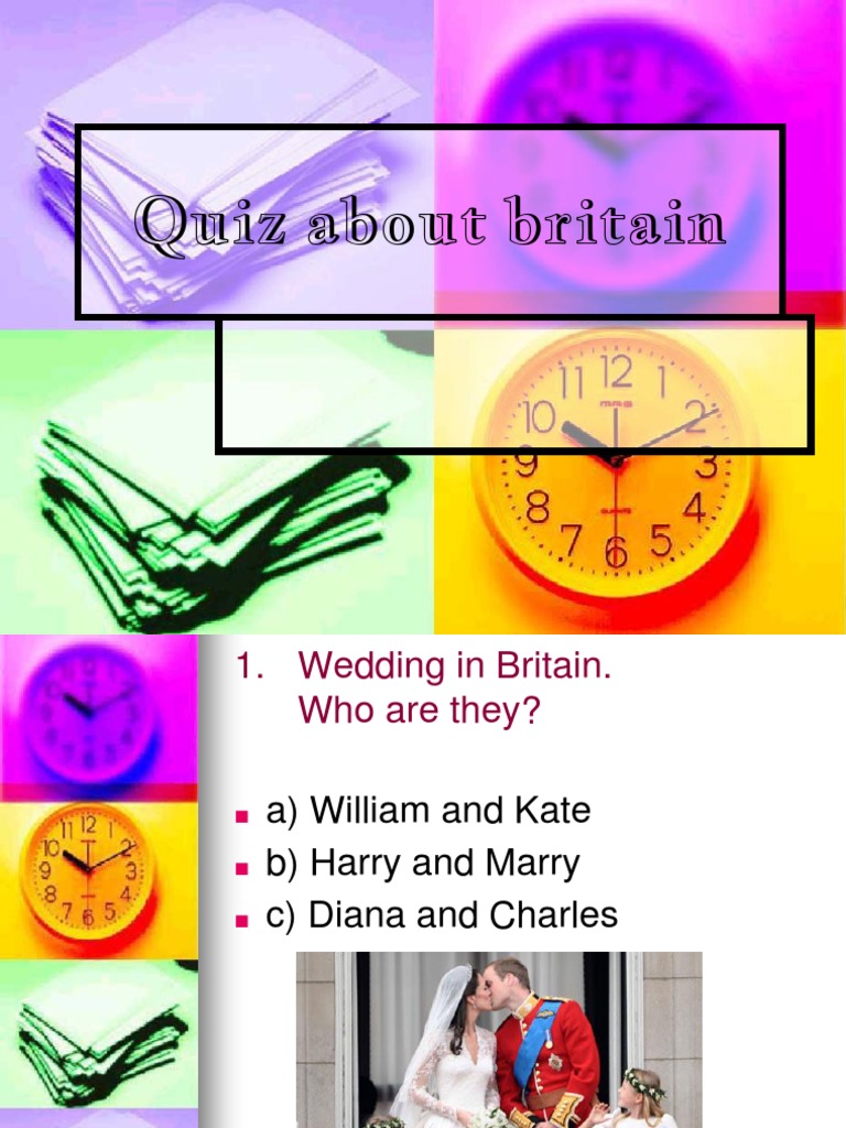 1.quiz Britain | PDF