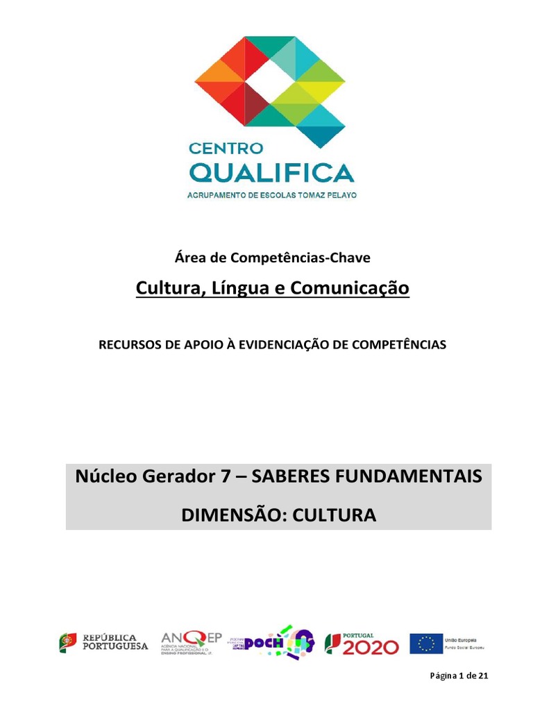 Ng7 SF Dimensão Cultura | PDF | Humano | Sociedade