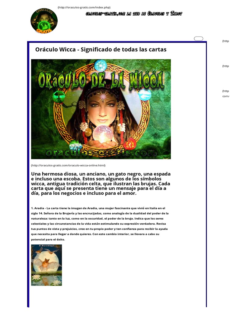 Wicca Pdf Diosa Vida
