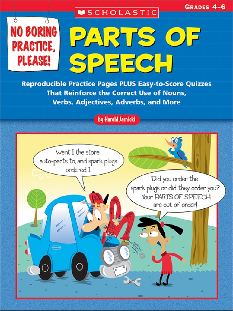 Parts-of-Speech.pdf | Part Of Speech | Verb