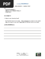 Eiken Pre-2 Interview Test Manual | PDF | English Language | Interview