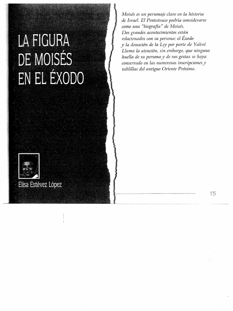 Estévez Figura de Moisés - Éxodo | PDF