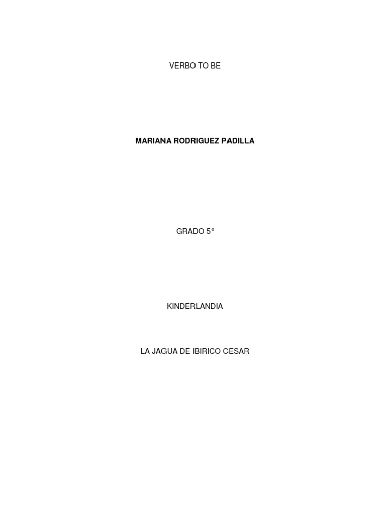 Verbo Tubi | PDF | Verbo | Idiomas