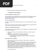 Sample DTI Business Registration Certificate | PDF