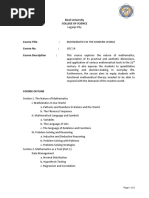 MATHEMATICS IN THE MODERN WORLD (By Winston Sirug) | PDF