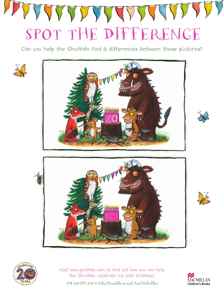 El Gruffalo Activities | PDF | British Children's Literature | Children ...