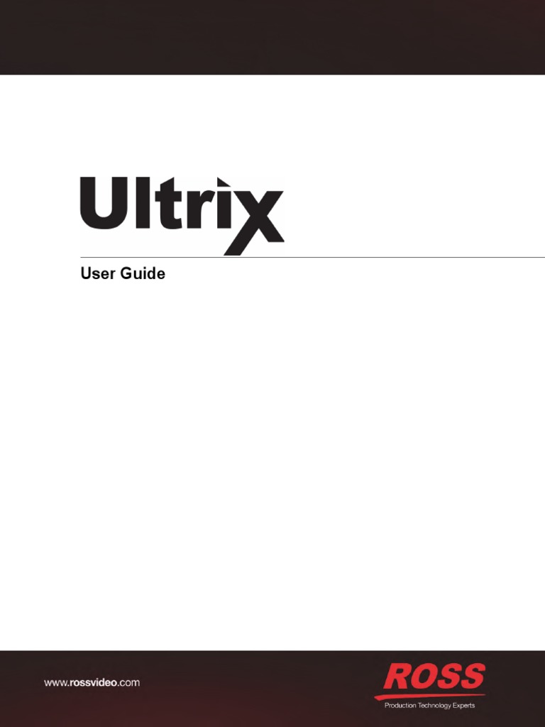 Ultrix User Guide (2101DR-004) | PDF | Electromagnetic Interference ...