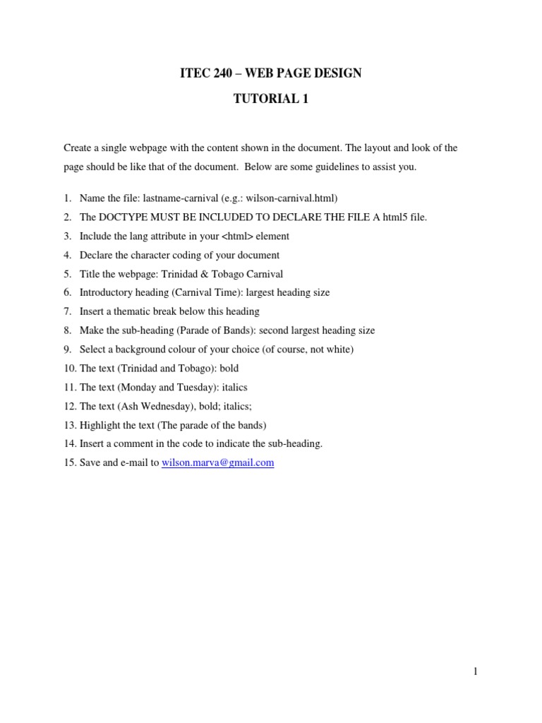 Tutorial1 | PDF | Foreign Language Studies