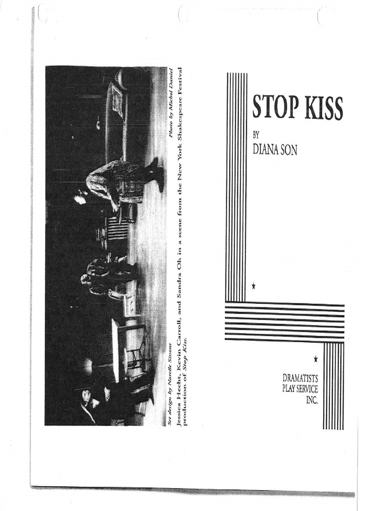 Stop Kiss | PDF