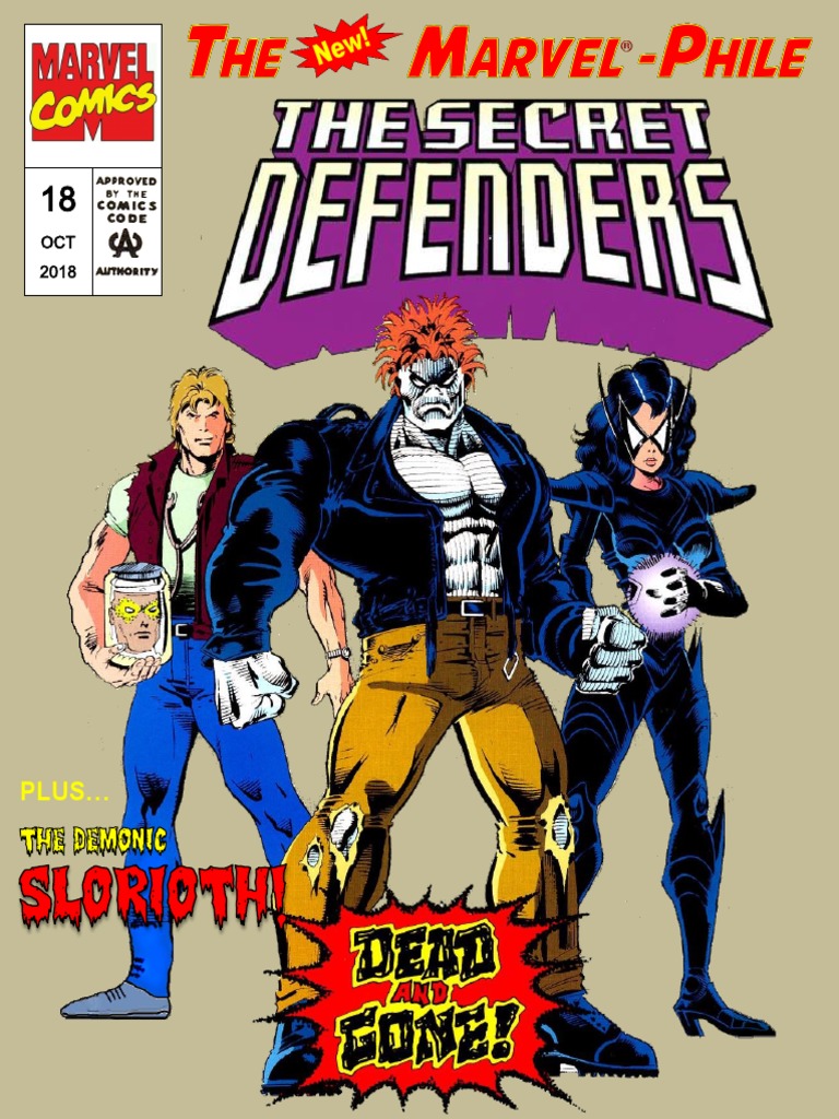 Lesser Known Heroes of the Marvel Universe: Introducing Cadaver and the ...