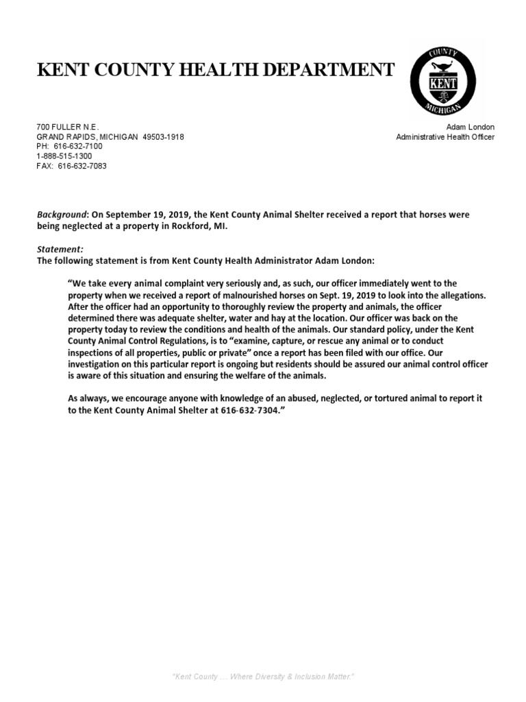 Statement From KCHD | PDF