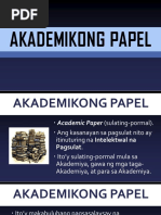 Position Paper Outline (Tagalog) | PDF