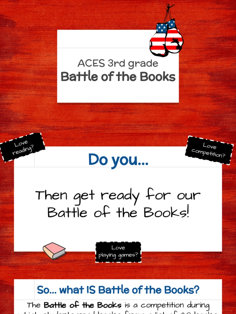 Battle of The Books: ACES 3rd Grade | PDF