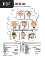 La Familia Hoja de Trabajo 25269 | PDF