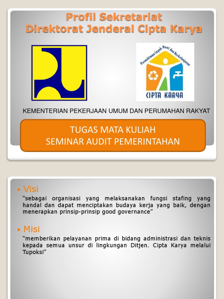 Profil Setditjen CK | PDF