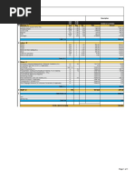 Rate Build Up Template | PDF | Building Engineering | Engineering