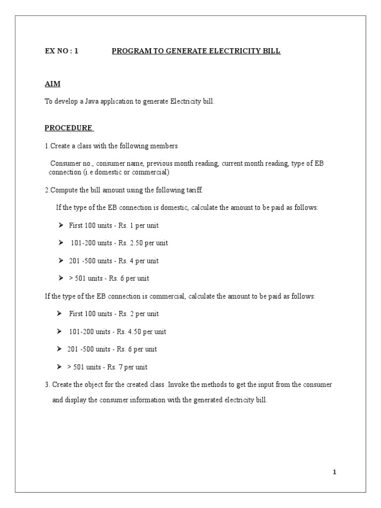 cs8383 Object Oriented Programming Laboratory | PDF | Area | Computer File