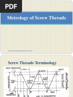 Thread Chart PDF | PDF | Cutting Tools | Machining