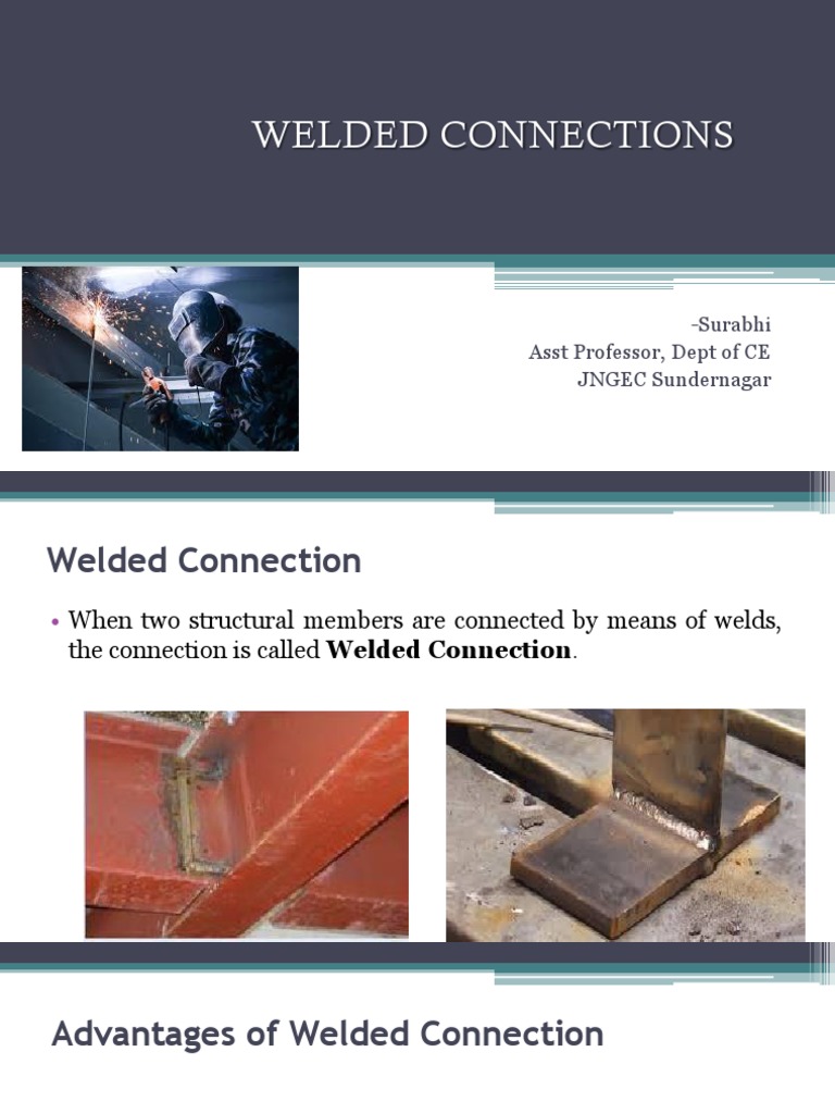 Welded Connections | Download Free PDF | Welding | Construction