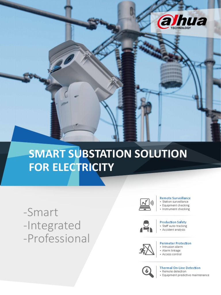 2017 V1 Smart Substation Solution For Electricity (12P) 11 PDF | PDF | Electrical Substation ...