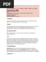 Drug Cards (PDF Library) | PDF | Drugs | Pharmacology