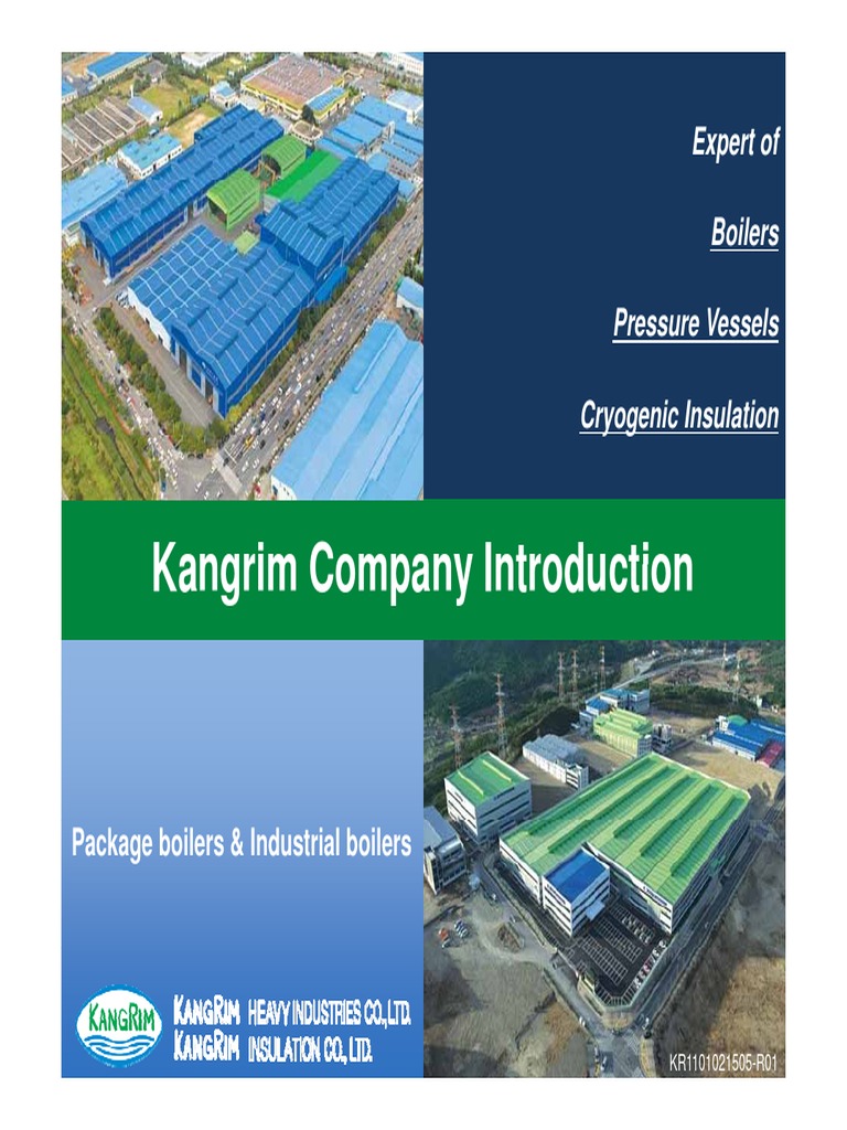 A03 - Kangrim Company Introduction (Package Boilers) | PDF | Boiler | Steam