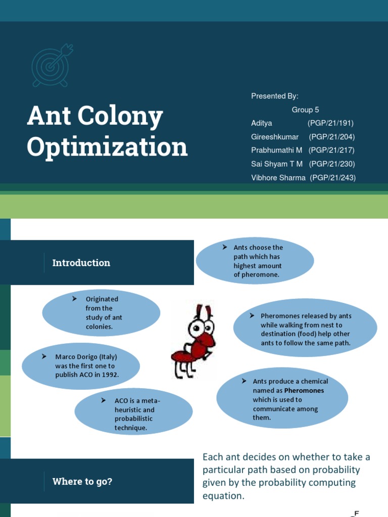 Ant Colony Optimization | PDF | Algorithms And Data Structures ...