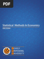 Class 11 Economics Statistics Notes | PDF