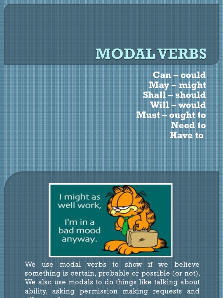 Modal Verbs | PDF | Linguistic Morphology | Syntax